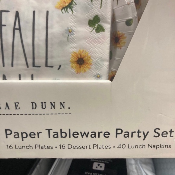 Rae Dunn | Dining | Rae Dunn Paper Tableware Set | Poshmark